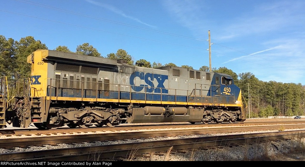 CSX 450 leads EB